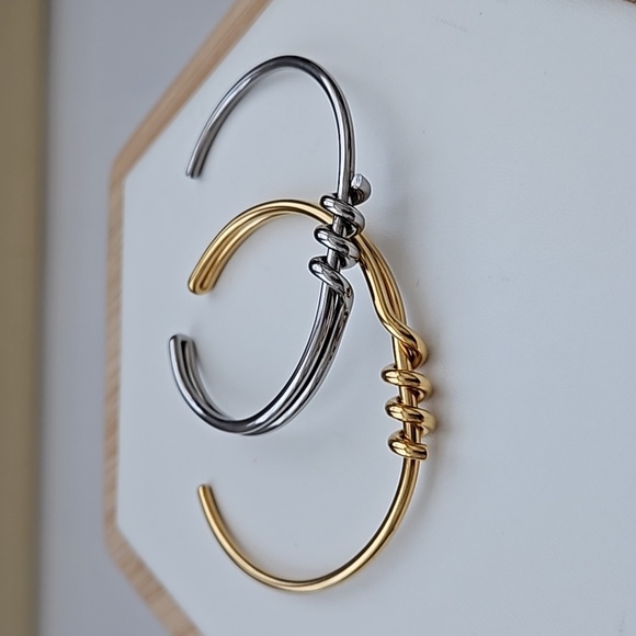 Jewelry | Bard Wire Open Cuff Bracelet | Poshmark